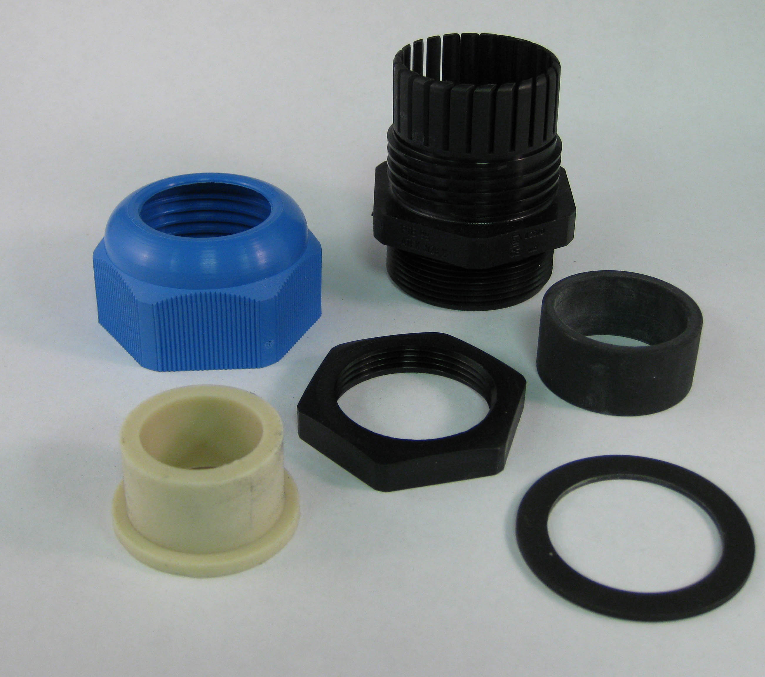 M20 EExi Cable Gland Assembly, Long Thread